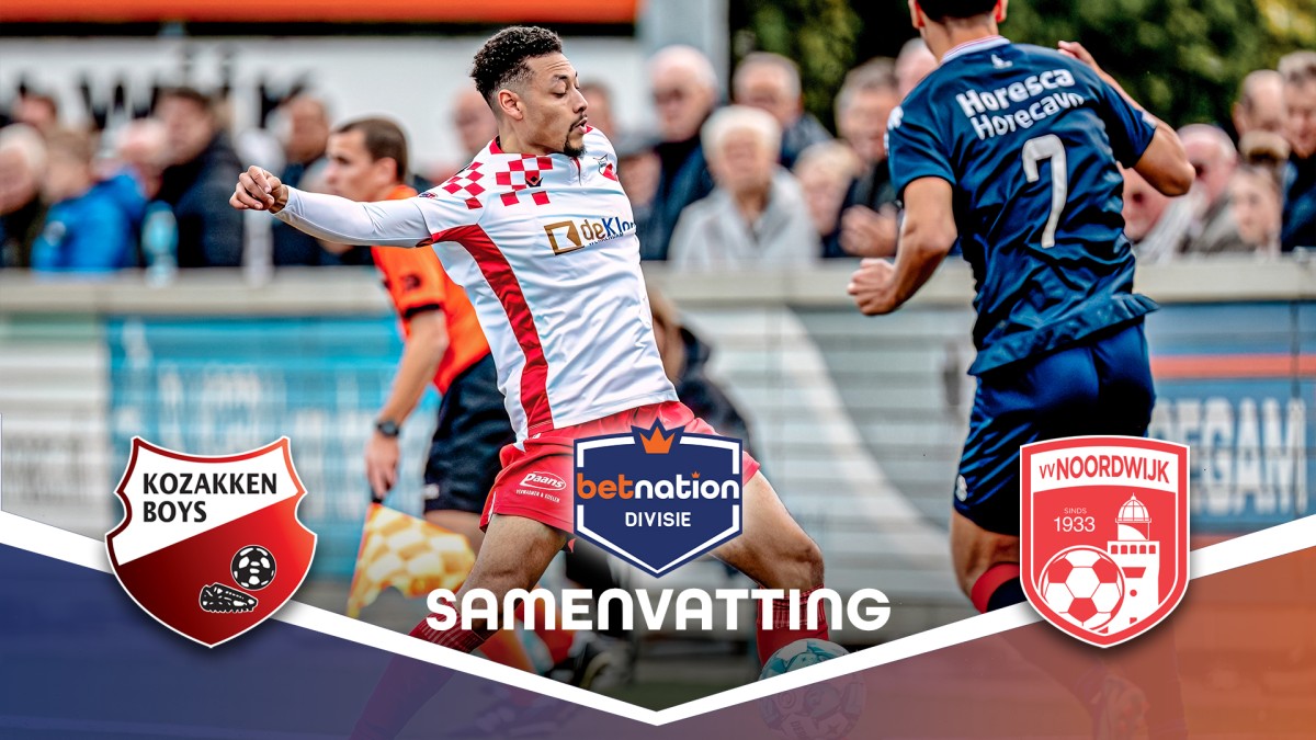 Blijft Edwin Grünholz ongeslagen met KB | Kozakken Boys vs. vv ...