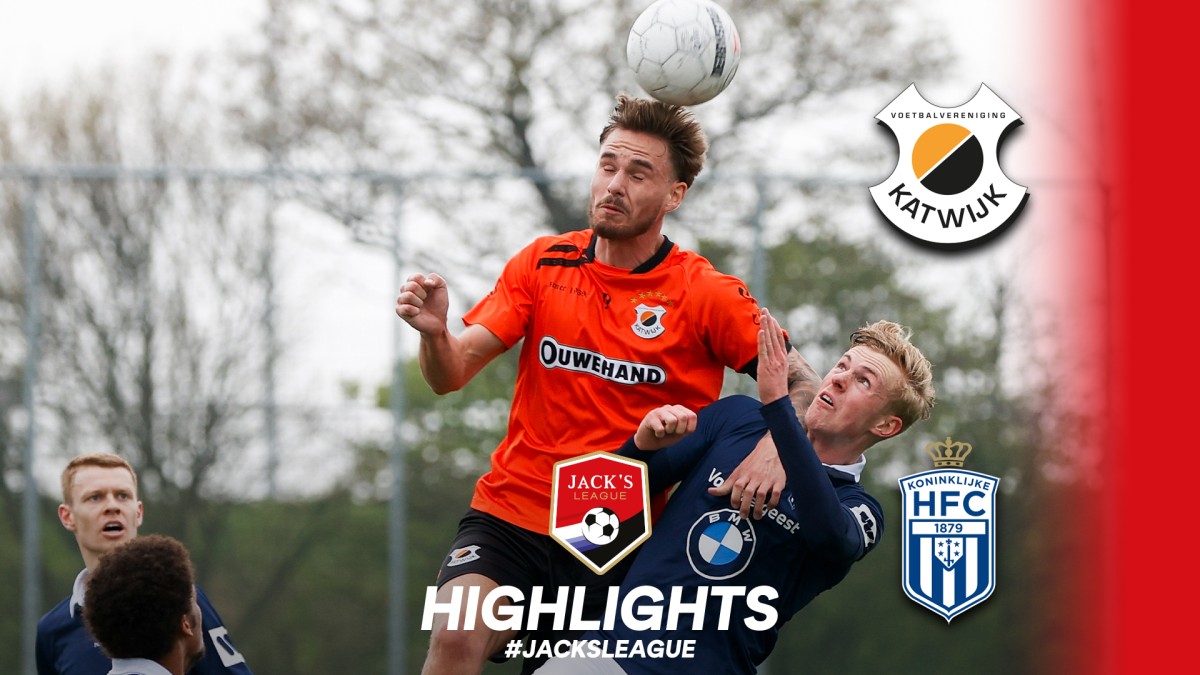 VV Katwijk vs. Koninklijke HFC IN 1️⃣ MINUUT ⏱️ | Jack's League 22/23 ...