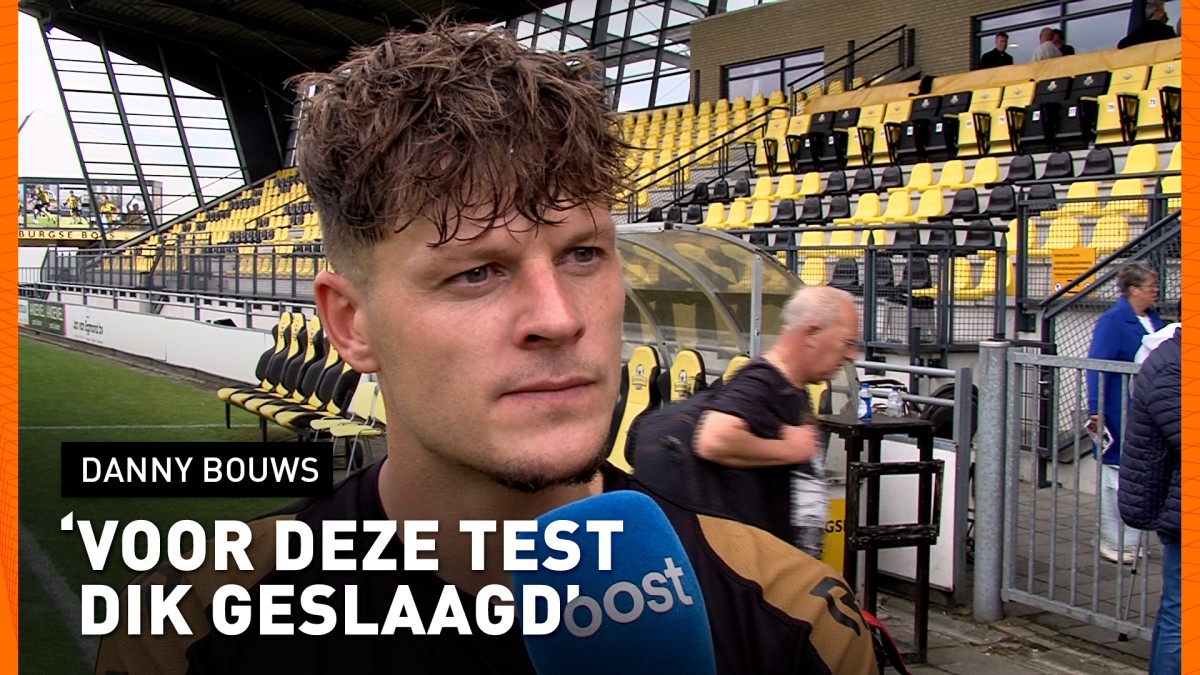 💬 Danny Bouws: ‘Voor deze test dik geslaagd’ | Rijnsburgse Boys - HHC ...