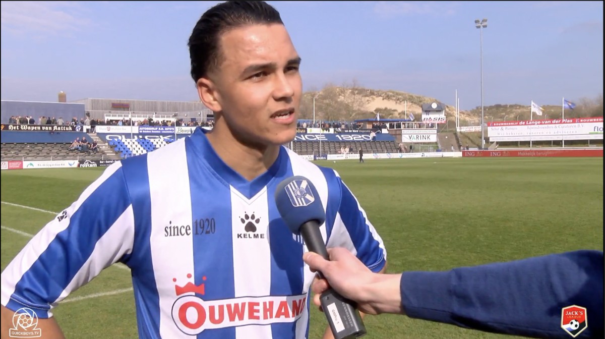 INTERVIEW met Ivailo Staal en Chima Bosman na Quick Boys - Noordwijk ...