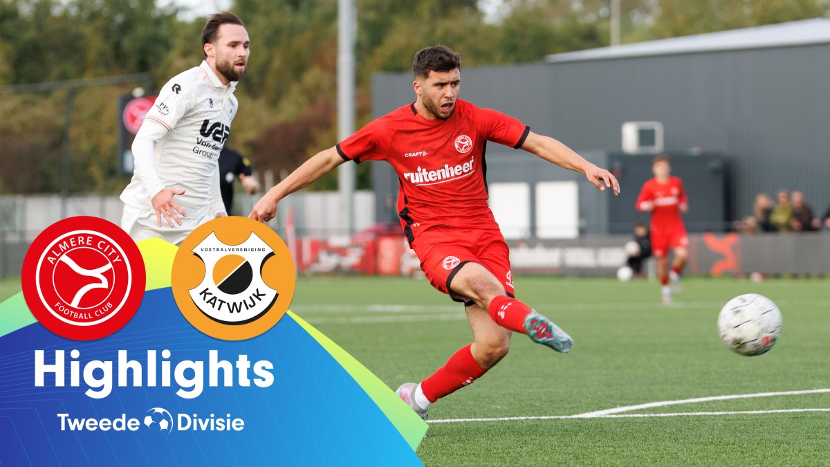 Katwijk in sportieve crisis 📉 | Highlights Jong Almere City FC - VV ...