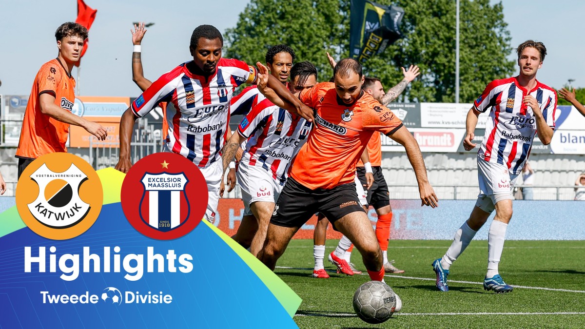Lange samenvatting | VV Katwijk - Excelsior Maassluis - Eyecons