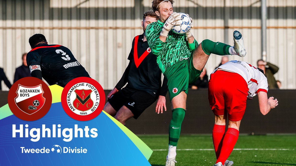 Eerste doelpunt Yanic Wildschut ⚽🔥 | Highlights Kozakken Boys - AFC ...
