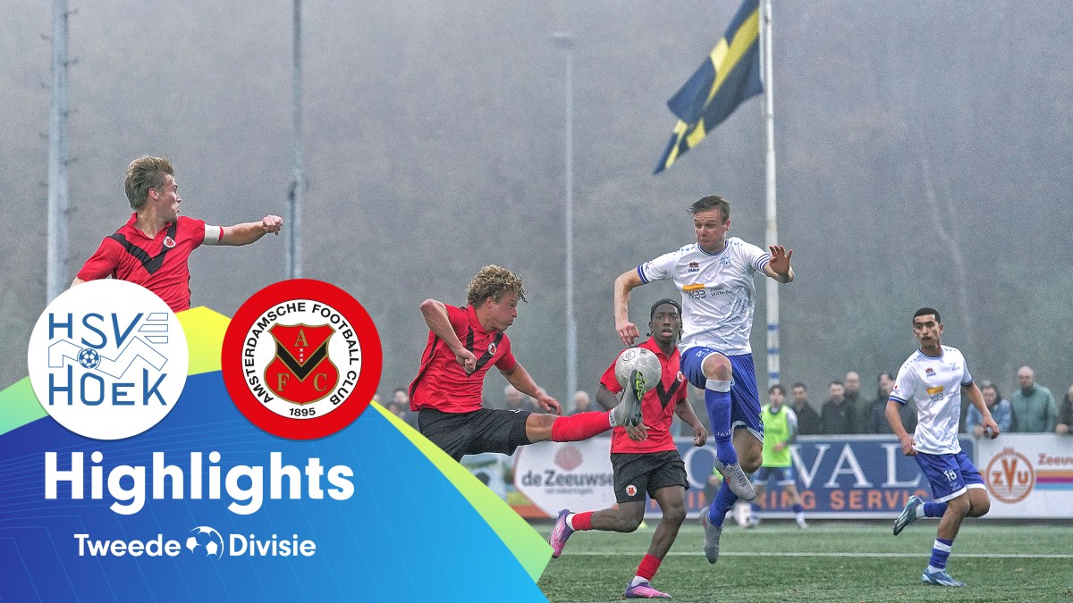 Lange samenvatting | HSV Hoek vs. AFC - Eyecons