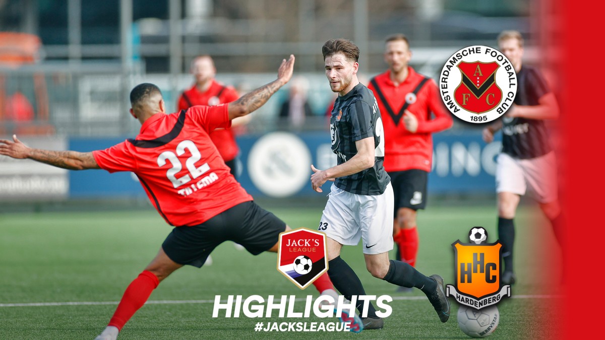 AFC vs. HHC Hardenberg IN 1️⃣ MINUUT ⏱️ | Jack's League 22/23 | Highlights - Eyecons
