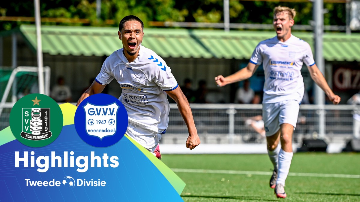 🔗 GVVV blijft aanhaken! | Highlights SVV Scheveningen - GVVV - Eyecons