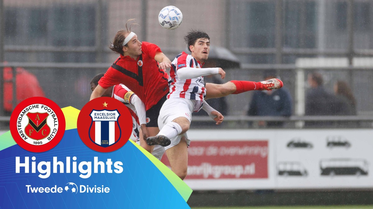 🔥 AFC verspeelt PUNTEN! | Highlights AFC - Excelsior Maassluis - Eyecons