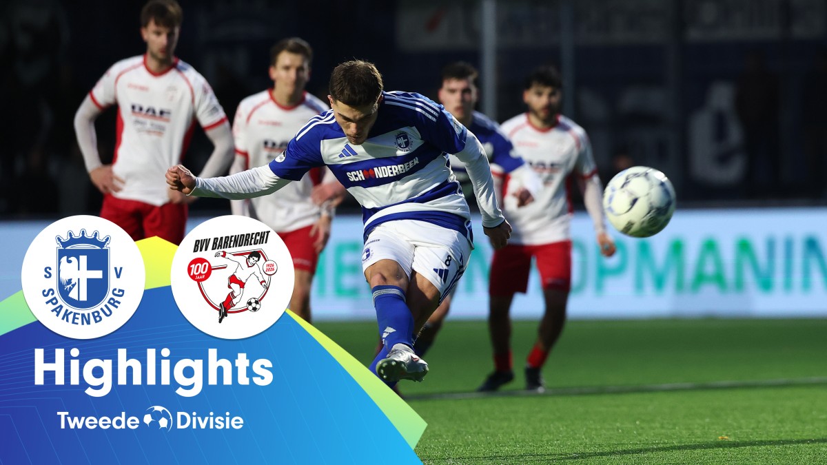 8️⃣ Blauw-witte MACHT in een knotsgek duel! | SV Spakenburg vs. BVV ...