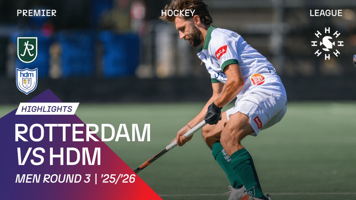 Goals flowing in Rotterdam 🌊 ROT – HDM 🏑 Tulp Hoofdklasse Men ‘25/’26 ...