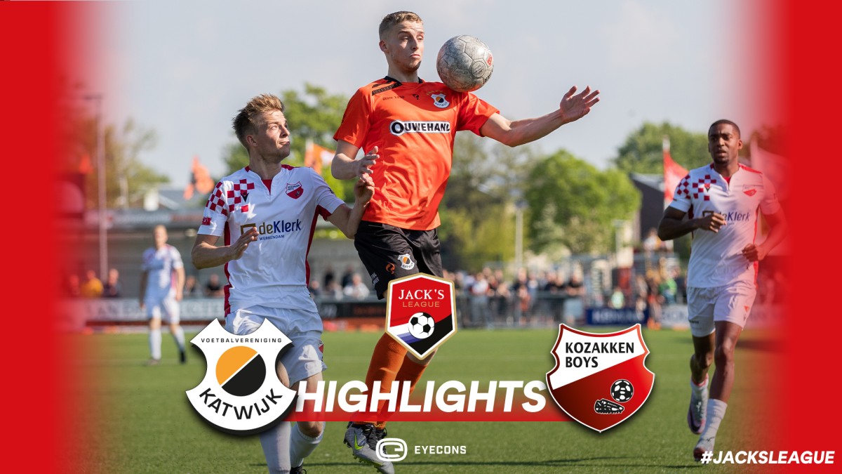 Katwijk MOET winnen in kampioensrace 🏆 | VV Katwijk vs. Kozakken Boys ...
