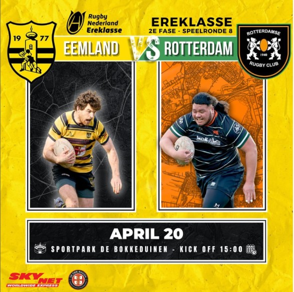 RC Eemland 1 v Rotterdamse RC 1 - Eyecons