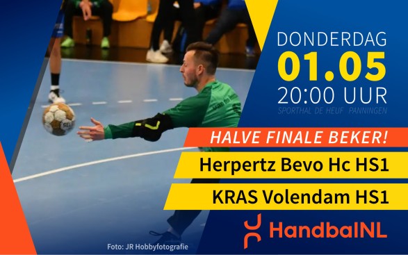 Have finale landelijke Beker Herpertz Bevo hc H1 vs Kras Volendam H1 ...